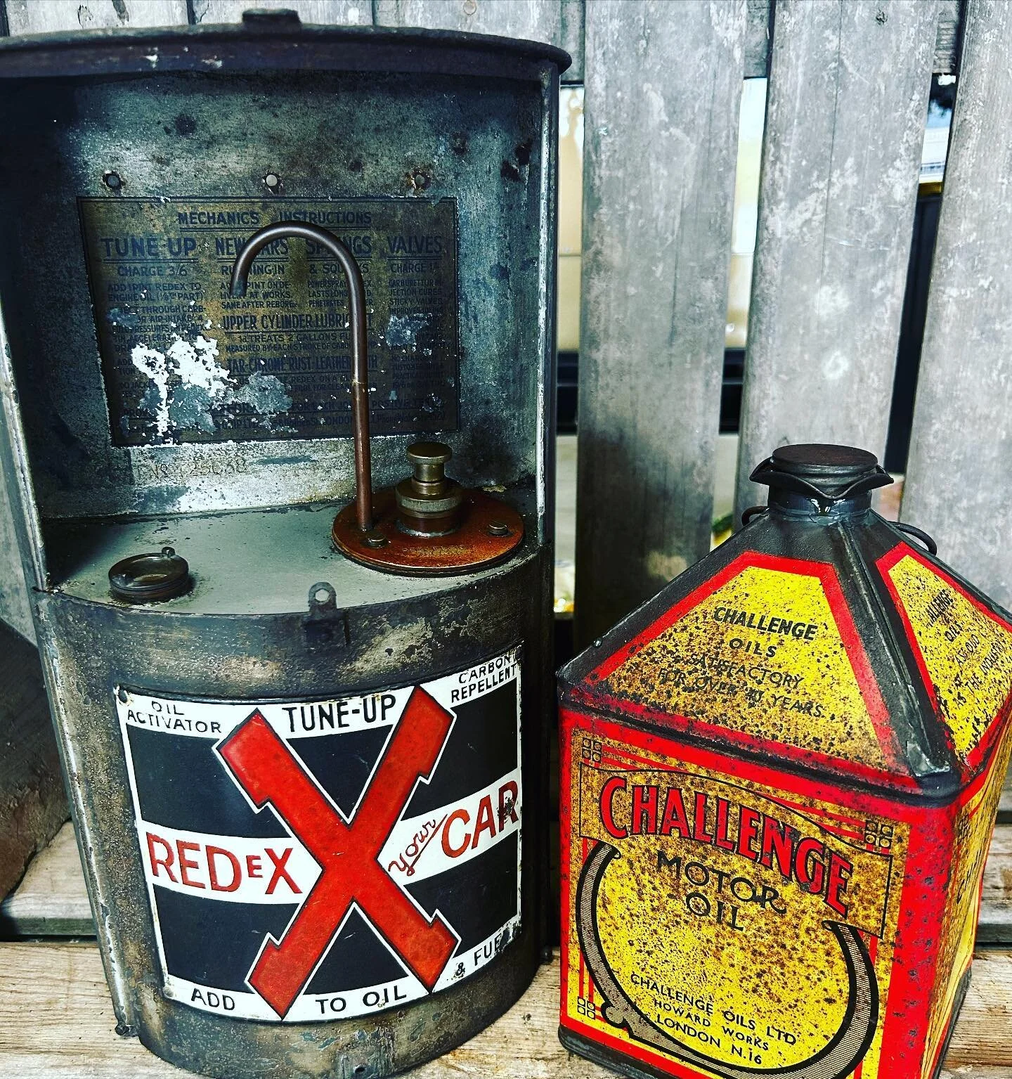 Vintage "Redex" Forecourt dispenser — RETRO HEIST