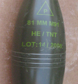 Ordnance of the Week: Iranian Mortars — Bomb Techs Without Borders