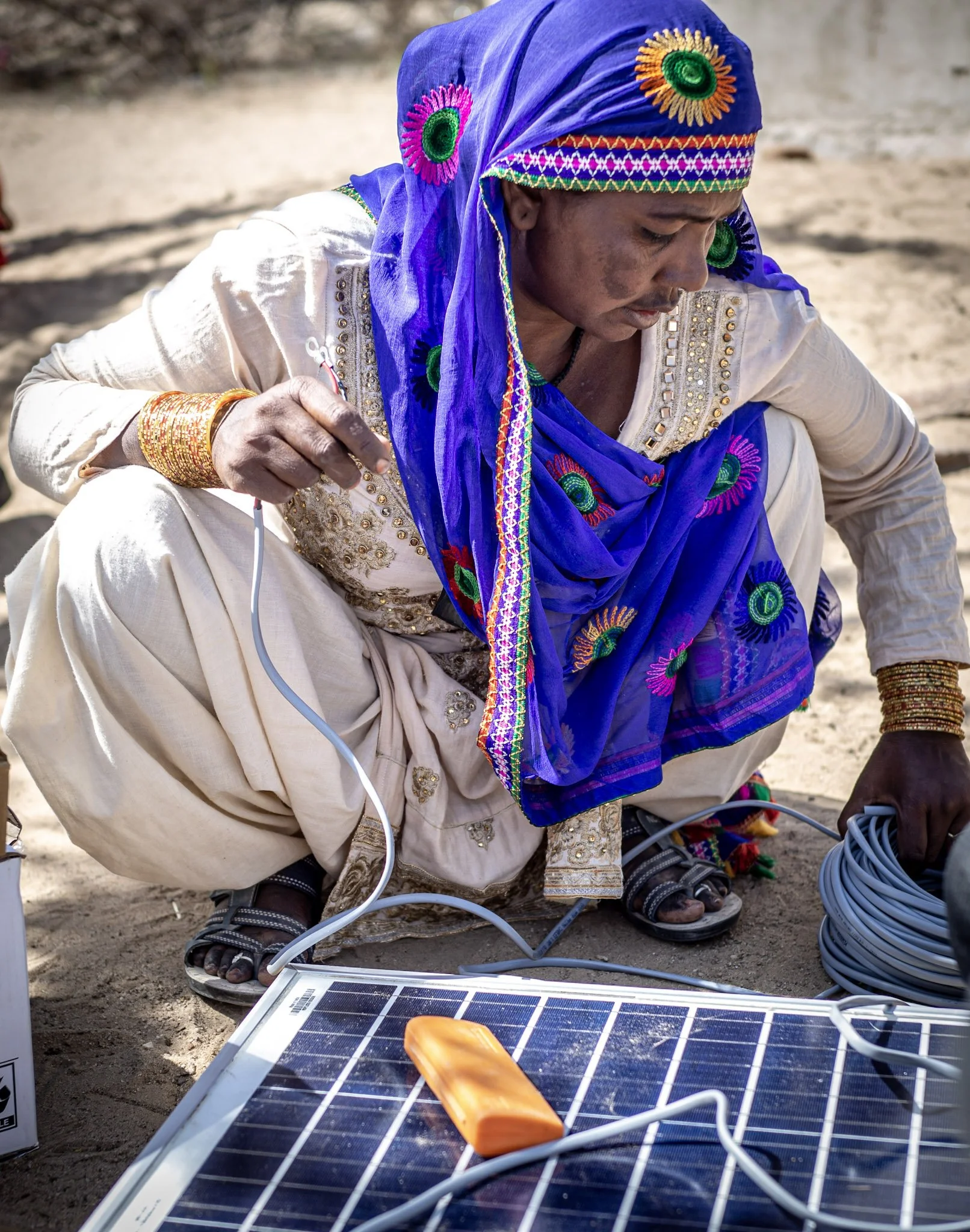 PROVIDING SOLAR- POWERED LIGHT — Bindi International