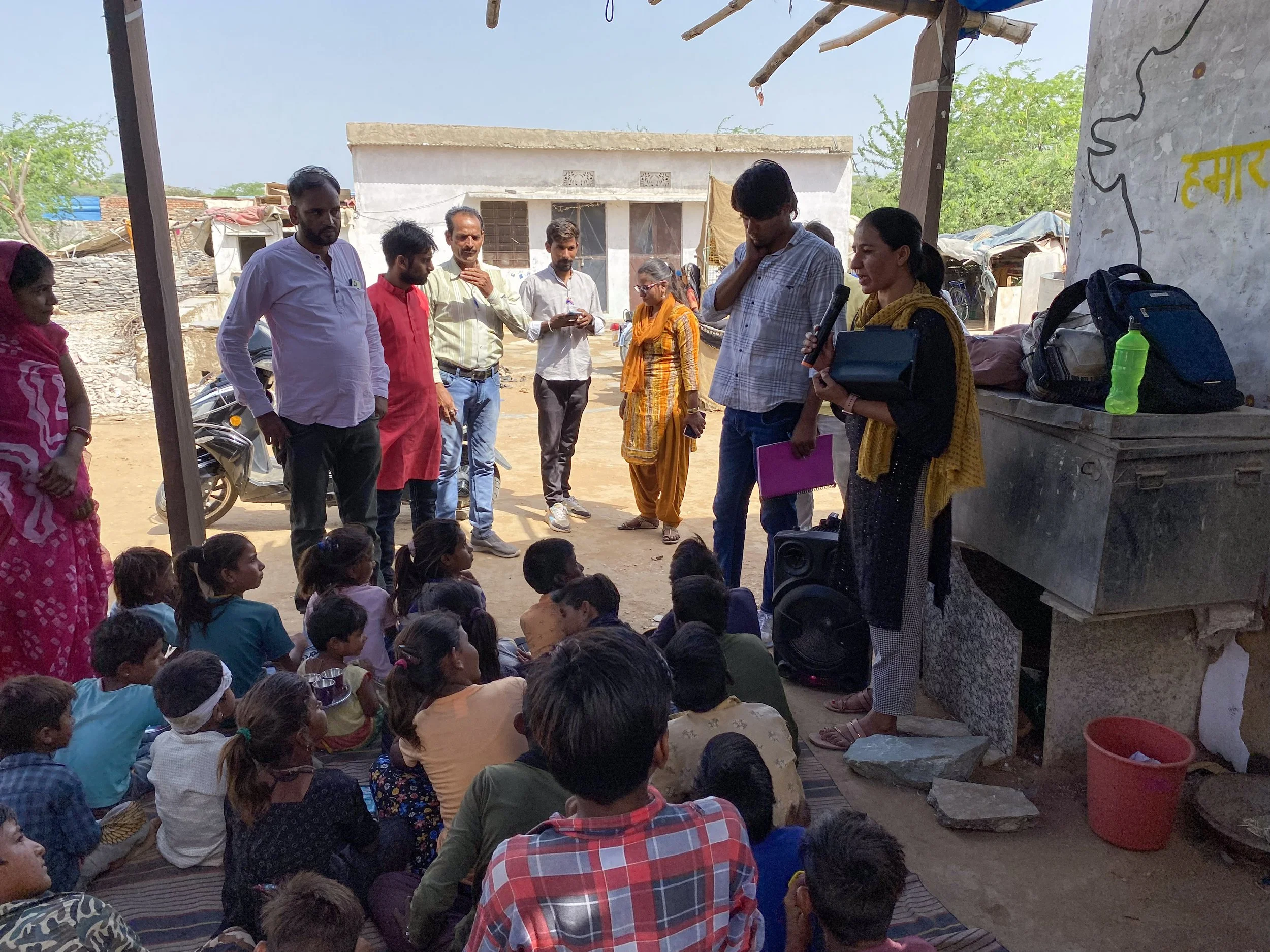 Children of Digital Community School unite against child labour — Bindi ...