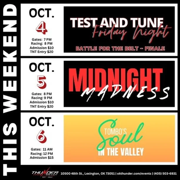 Thunder Valley Raceway Park - Oklahoma