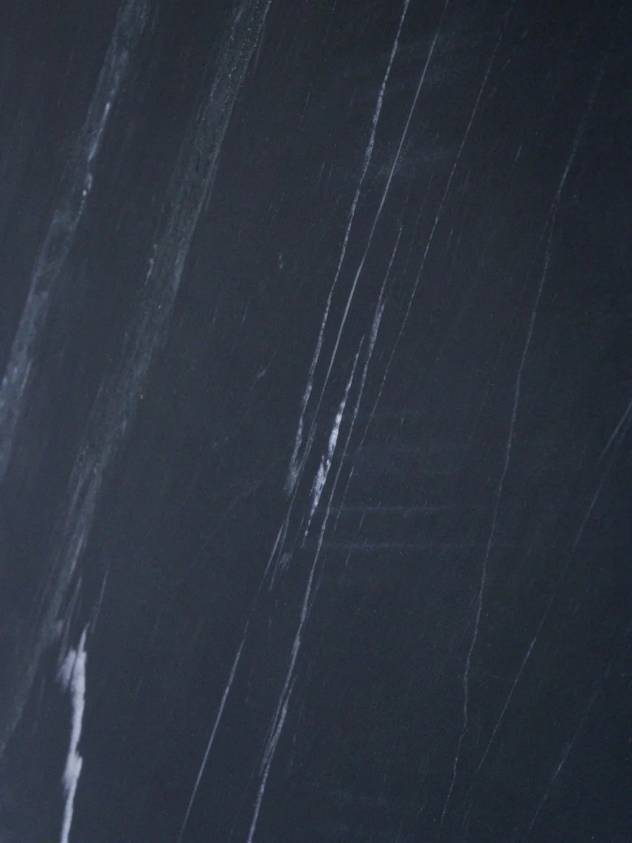 Checkmate Round Granite Dining Table with Sculpted Base — Curated ...