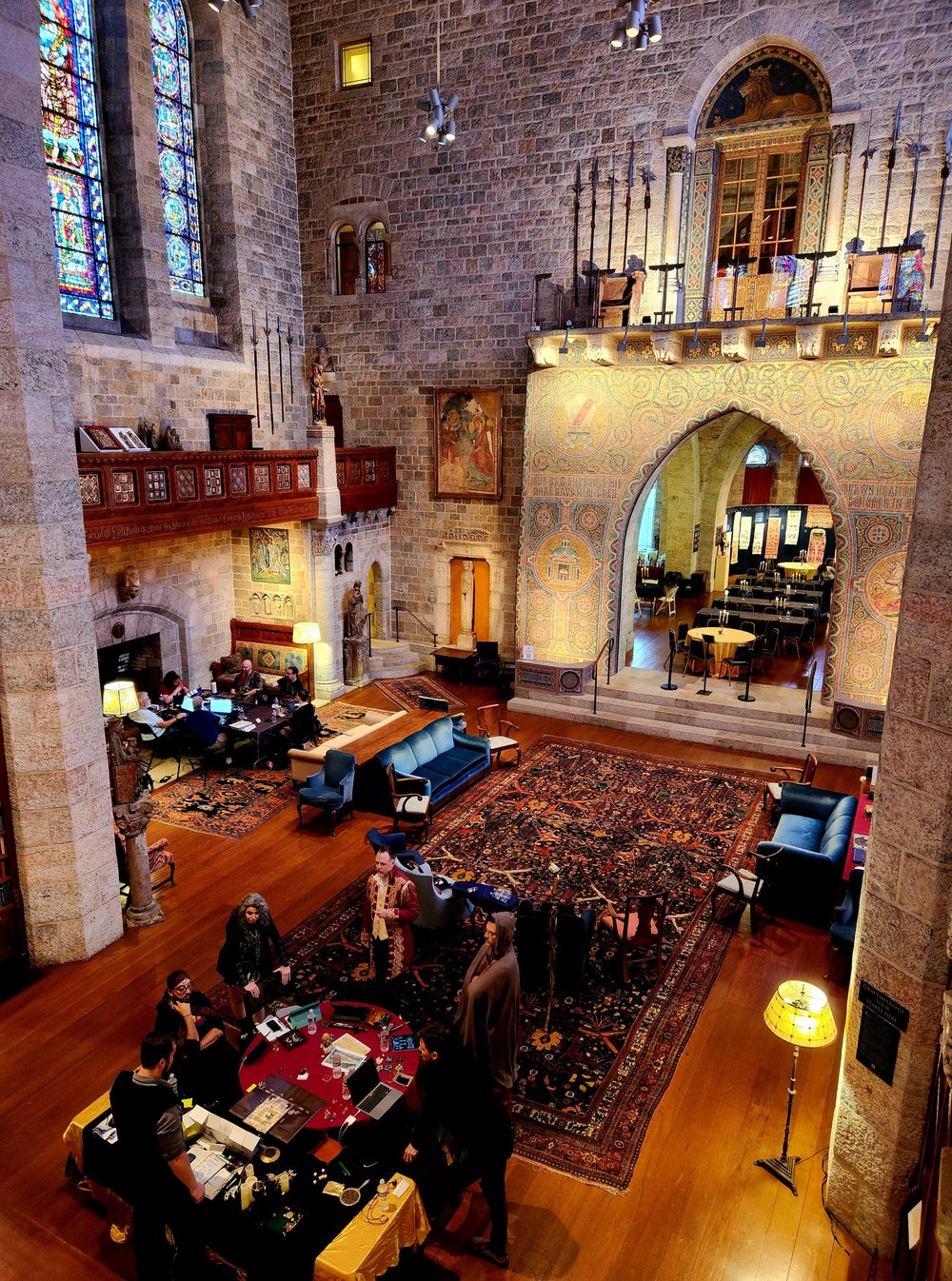 Tabletop RPG in a Castle