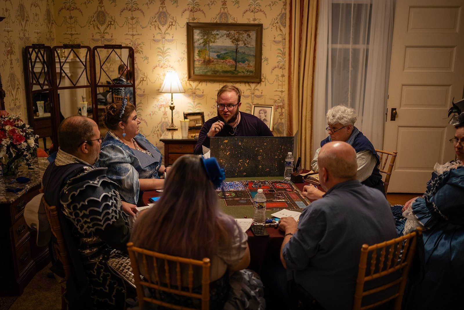 Tabletop RPG in a Castle
