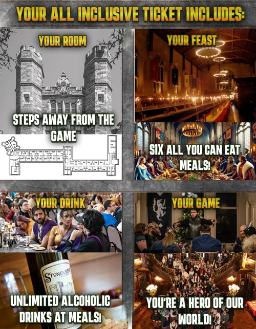 Tabletop RPG in a Castle