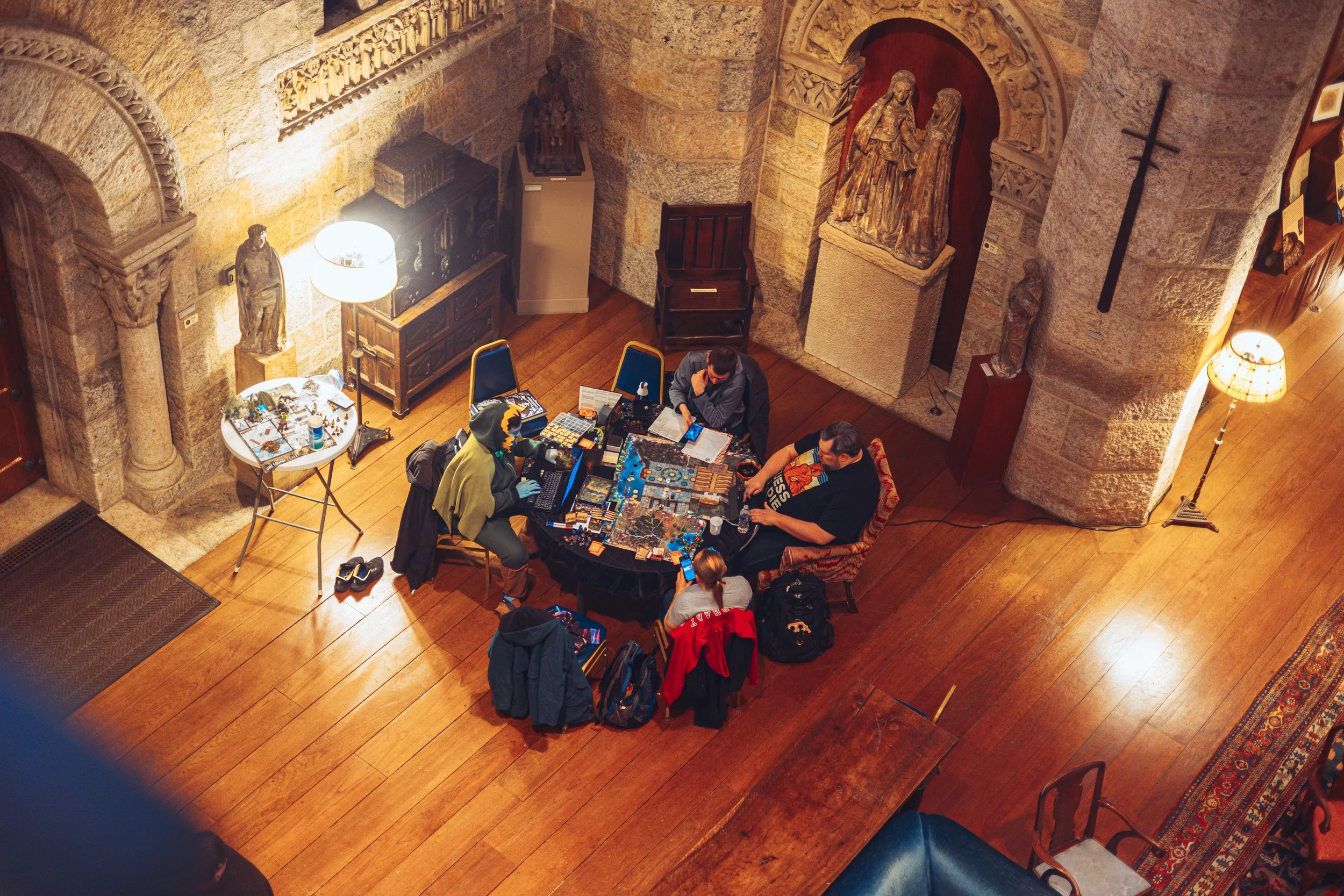 Tabletop RPG in a Castle