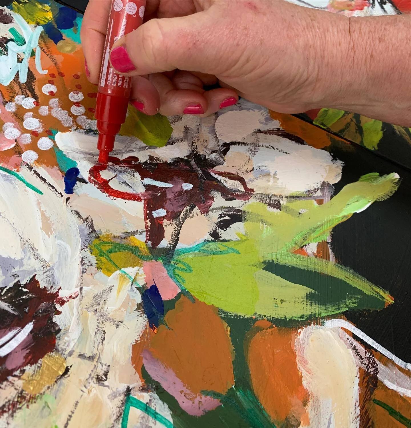 Artist Angela Maritz