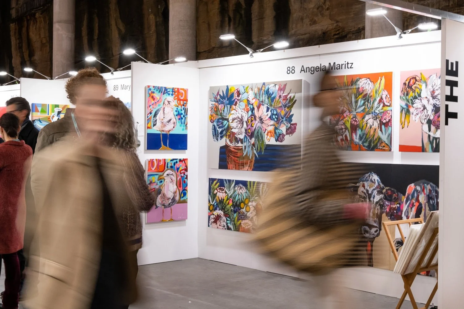 Artist Angela Maritz