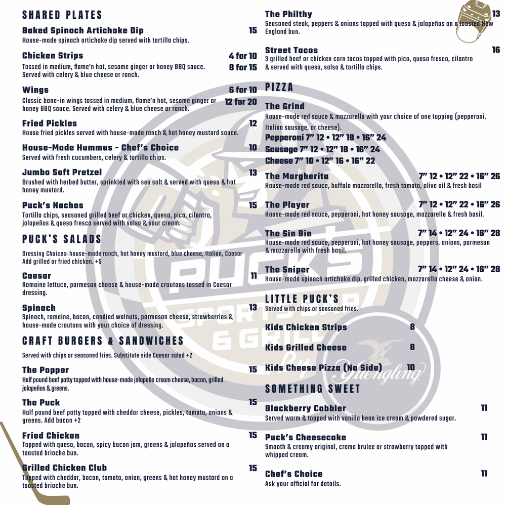 Dining — WeStreet Ice Center