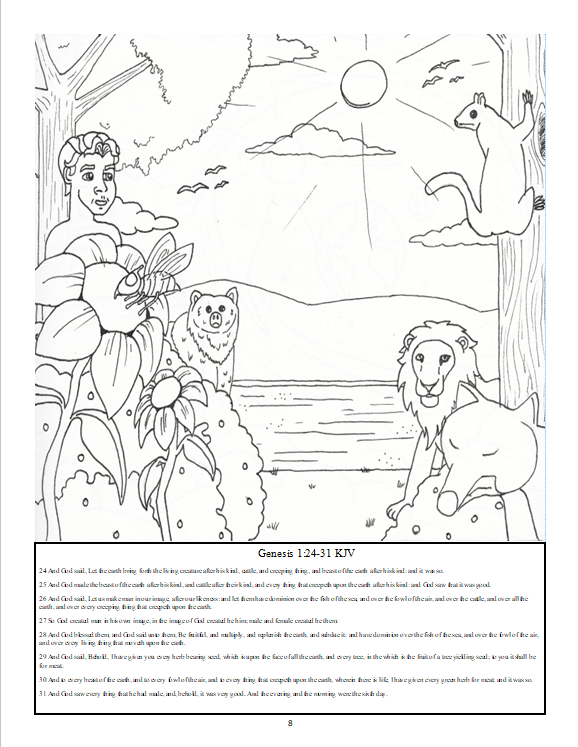 Coloring Through The Bible Ministries
