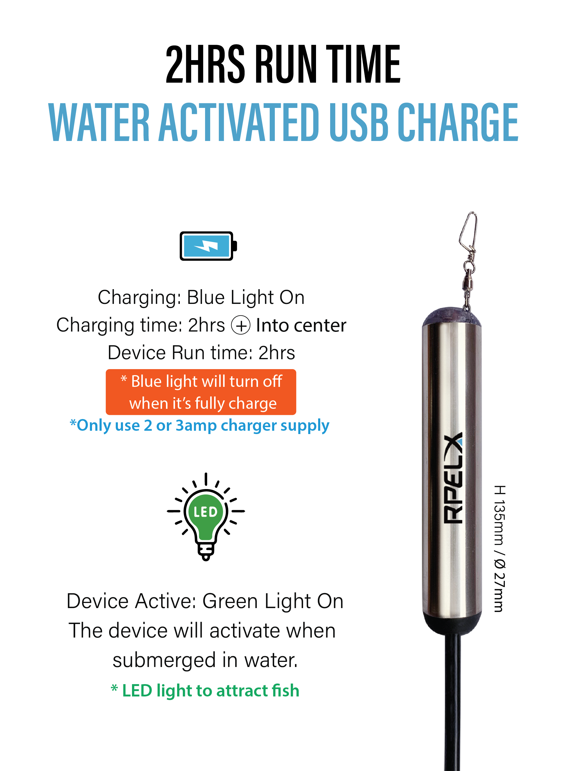 Rpelx Electrical Shark Deterrents For Fishing