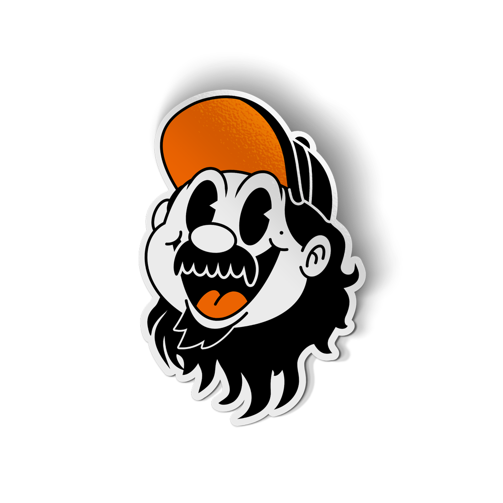 Luigi Head Stencil