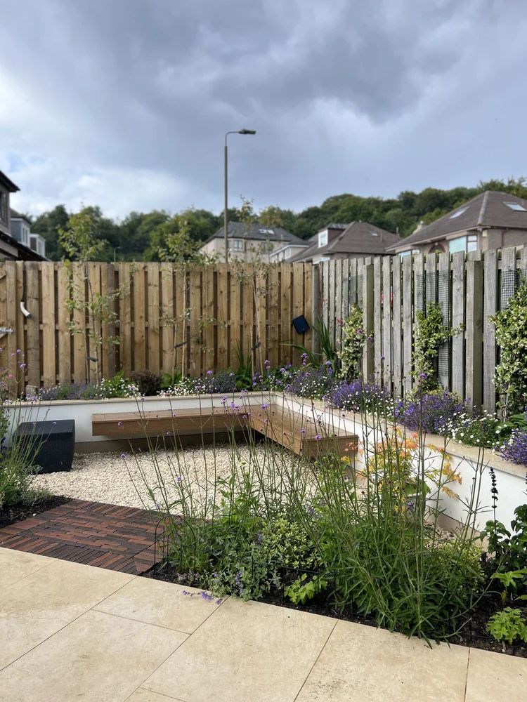 Edinburgh Multi Level Garden — Katie Townsend Garden Design