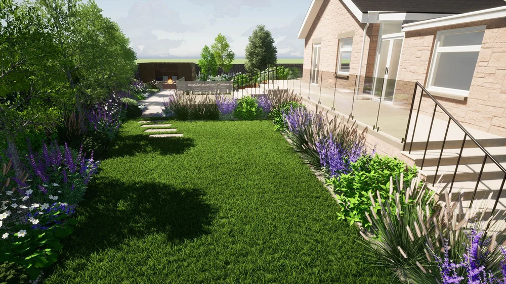 Glasgow Entertaining Garden — Katie Townsend Garden Design