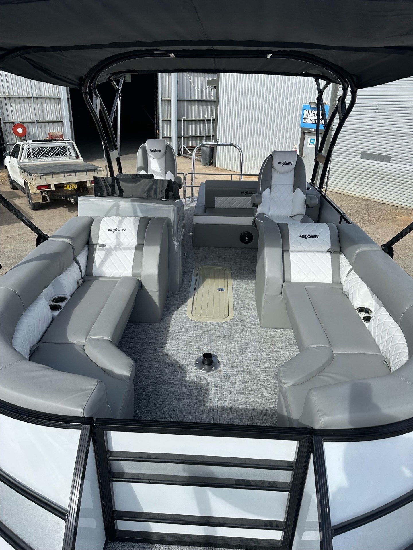 Pontoon Boats | Sapphire Sports Performance Range | Nexgen Pontoon ...