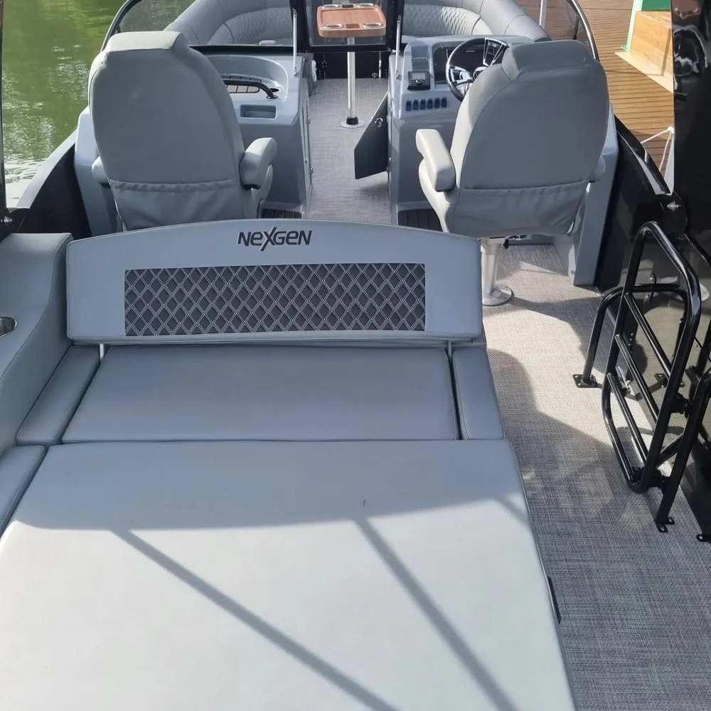 Luxury Pontoon Boats | Diamond Range — Nexgen Pontoon Boats