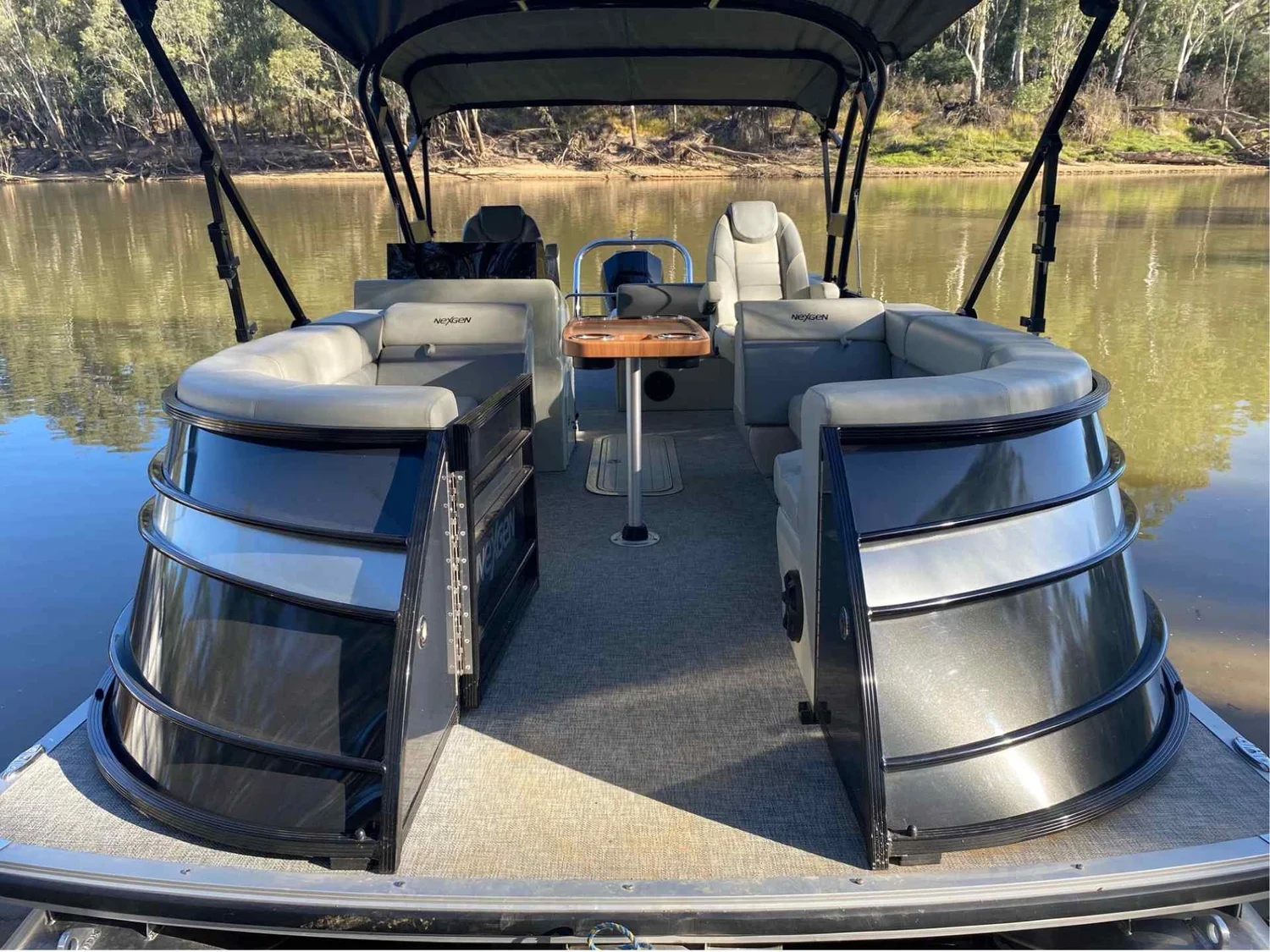 Pontoon Boats | Sapphire Sports Performance Range | Nexgen Pontoon ...