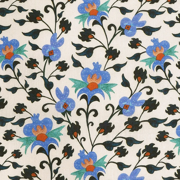 Wildwood Fabric. A beautiful folk design for interior curtains & blinds ...