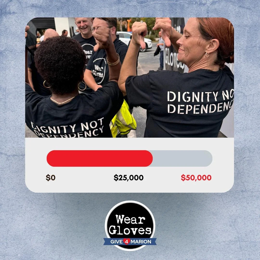 Welcome the Dignity House Shelter! — Wear Gloves