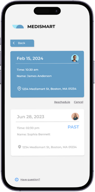 MediSmart UI Design — Feather Media