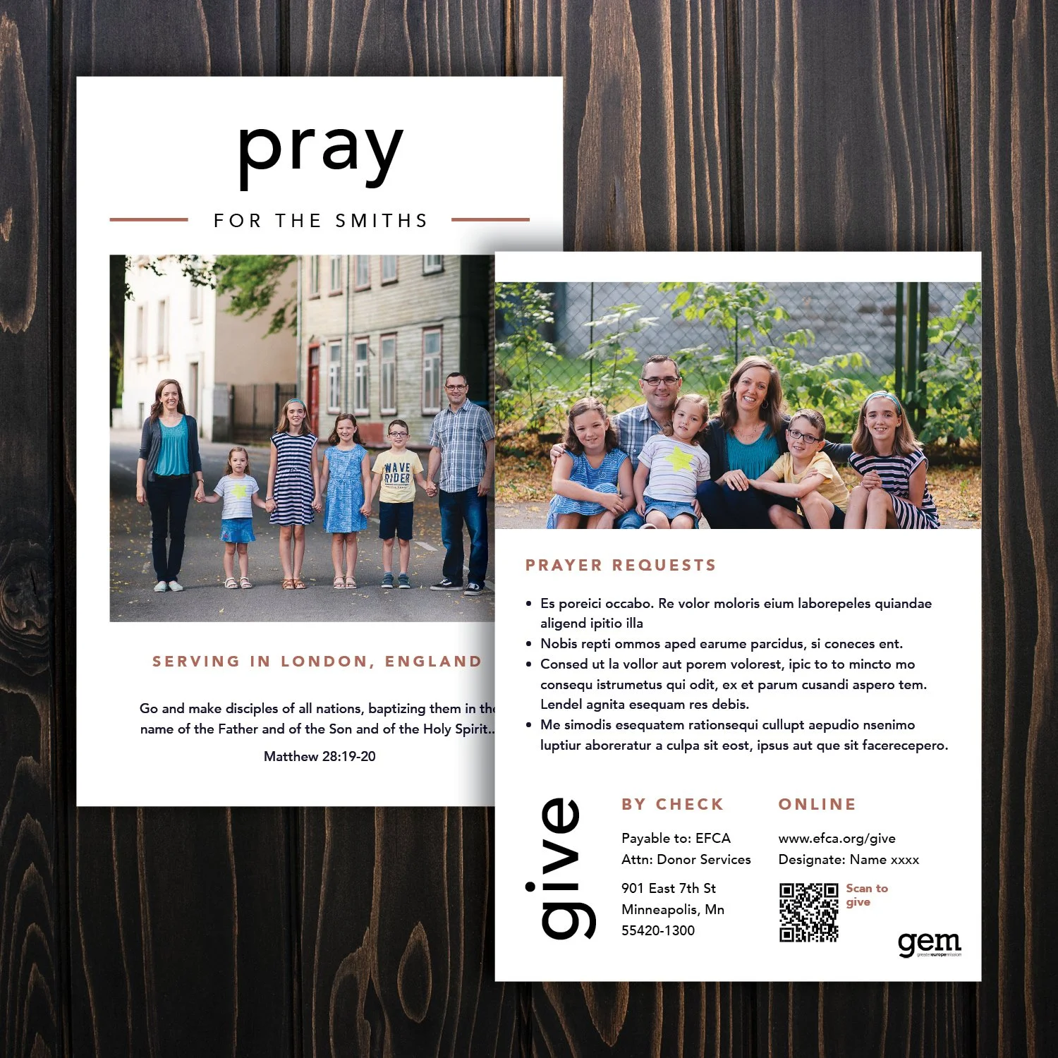 Reynard - Prayer Card — The Good Story