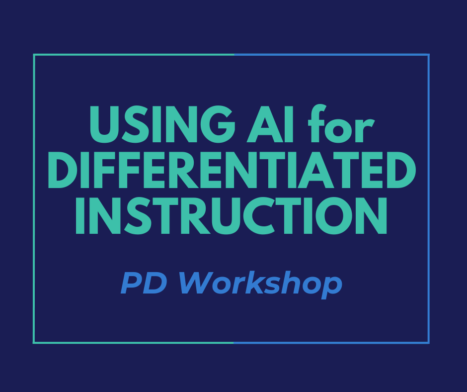 Professional Development Workshops Ai For Education