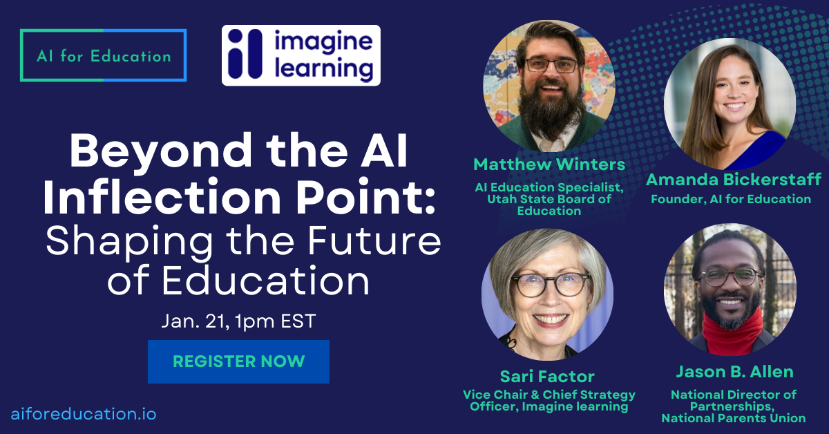 Beyond the AI Inflection Point: Shaping the Future of Education Webinar ...