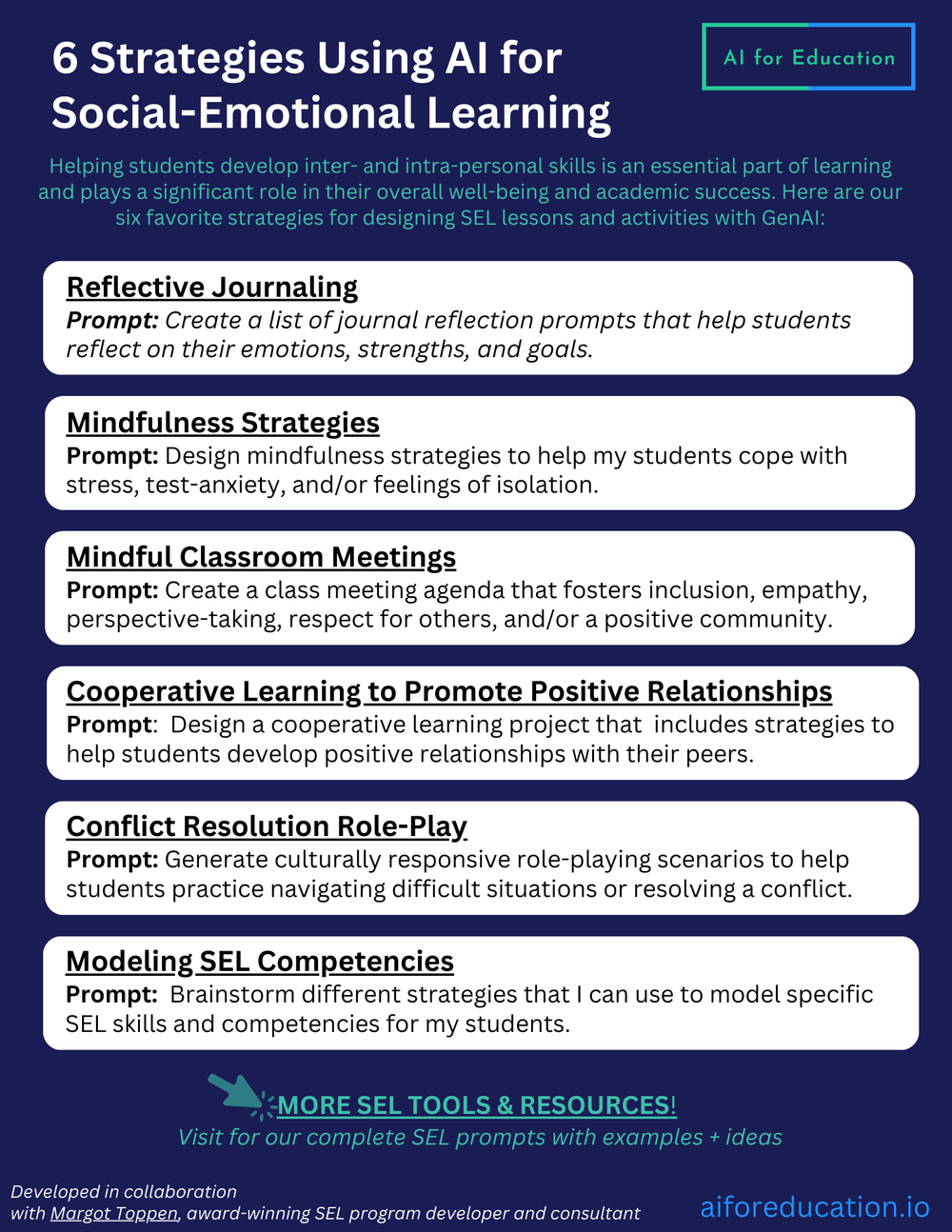 6 Strategies for Using AI for Social-Emotional Learning — AI for Education