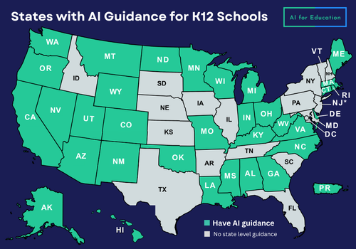 State AI Guidance for Education — AI for Education