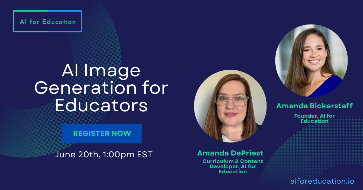 AI Webinars for Educators — AI for Education