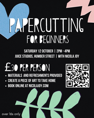 Papercutting Workshop with Nicola Joy — Juice Studios