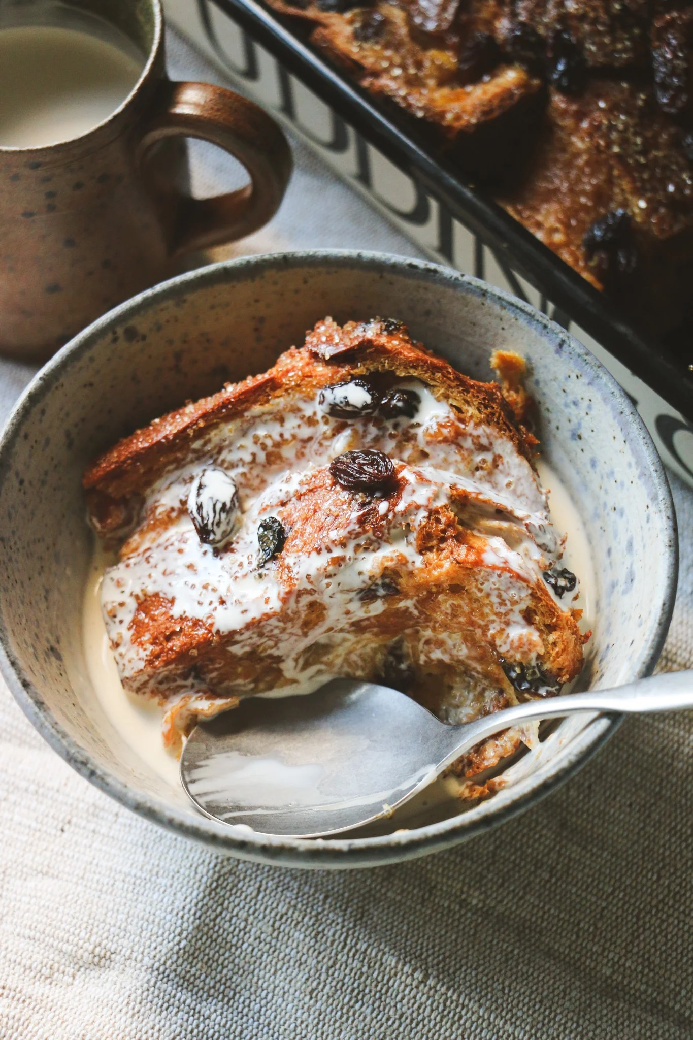 Vanilla Caramel Panettone Bread & Butter Pudding — bakingwithapastrychef