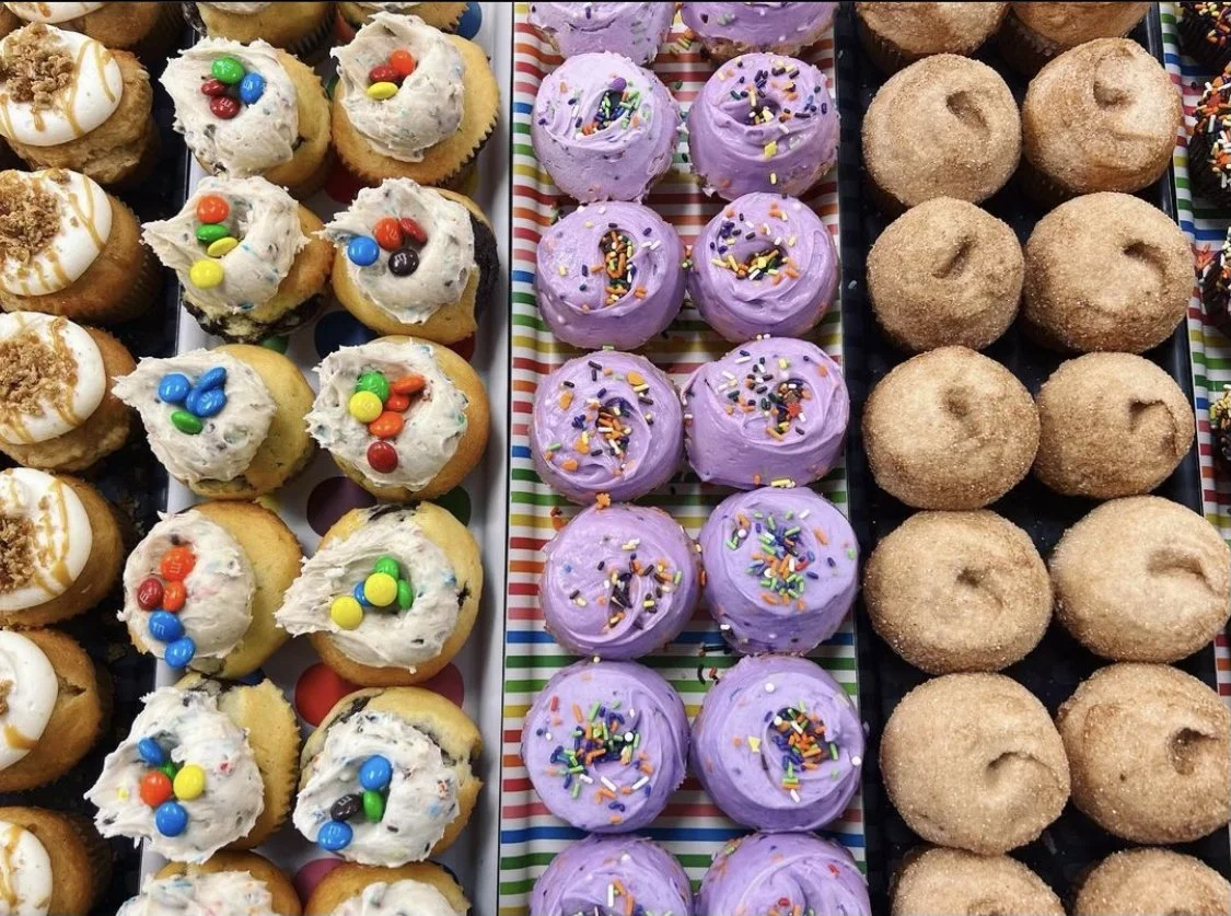 Pink Elephant Cupcakes