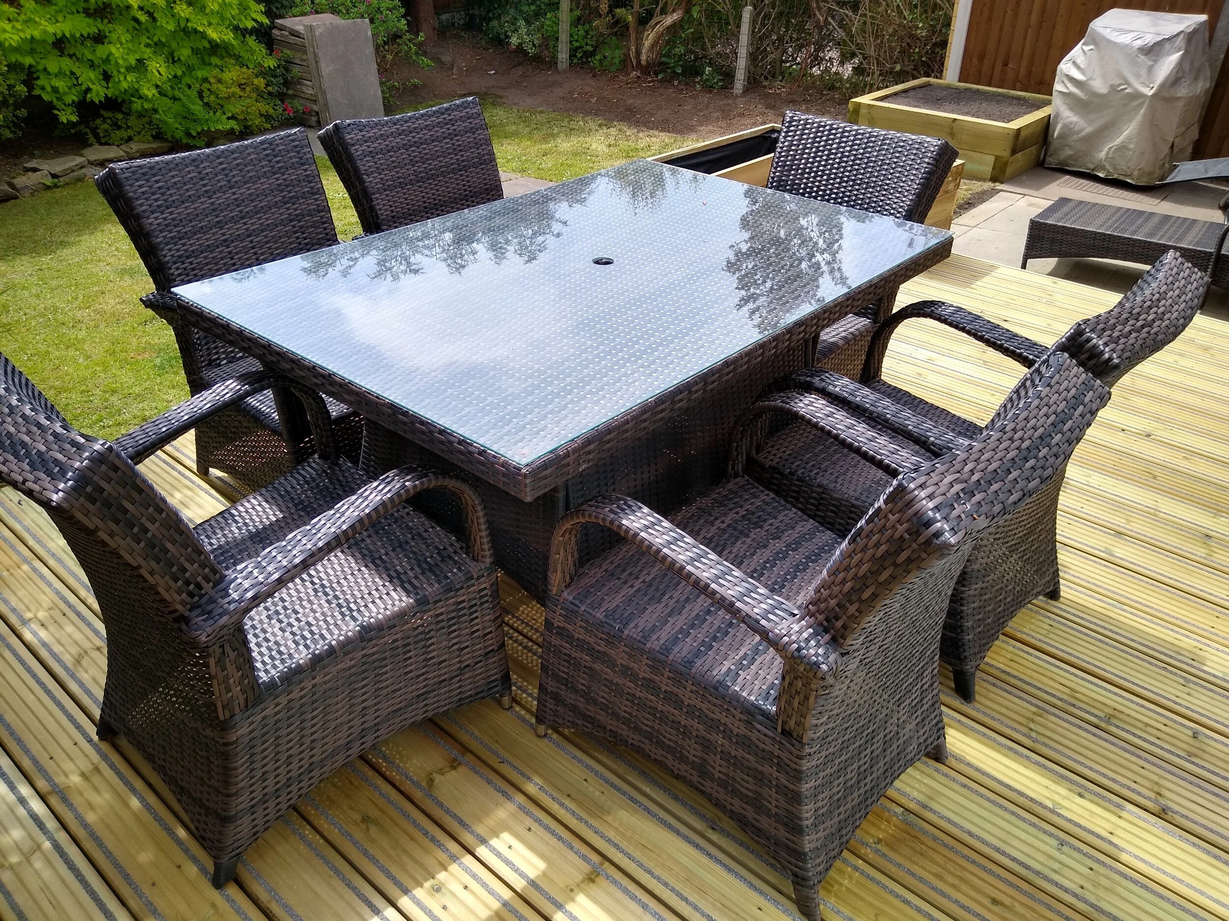 Jill's Party Deck — Open Outdoor Design