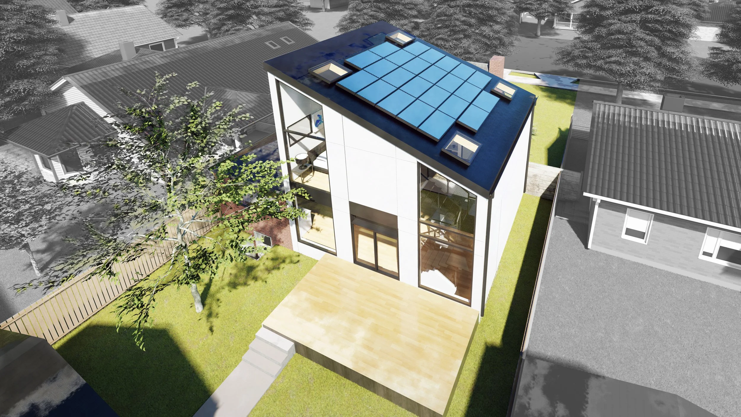 Blended Tudor | BONSAI Design + Build