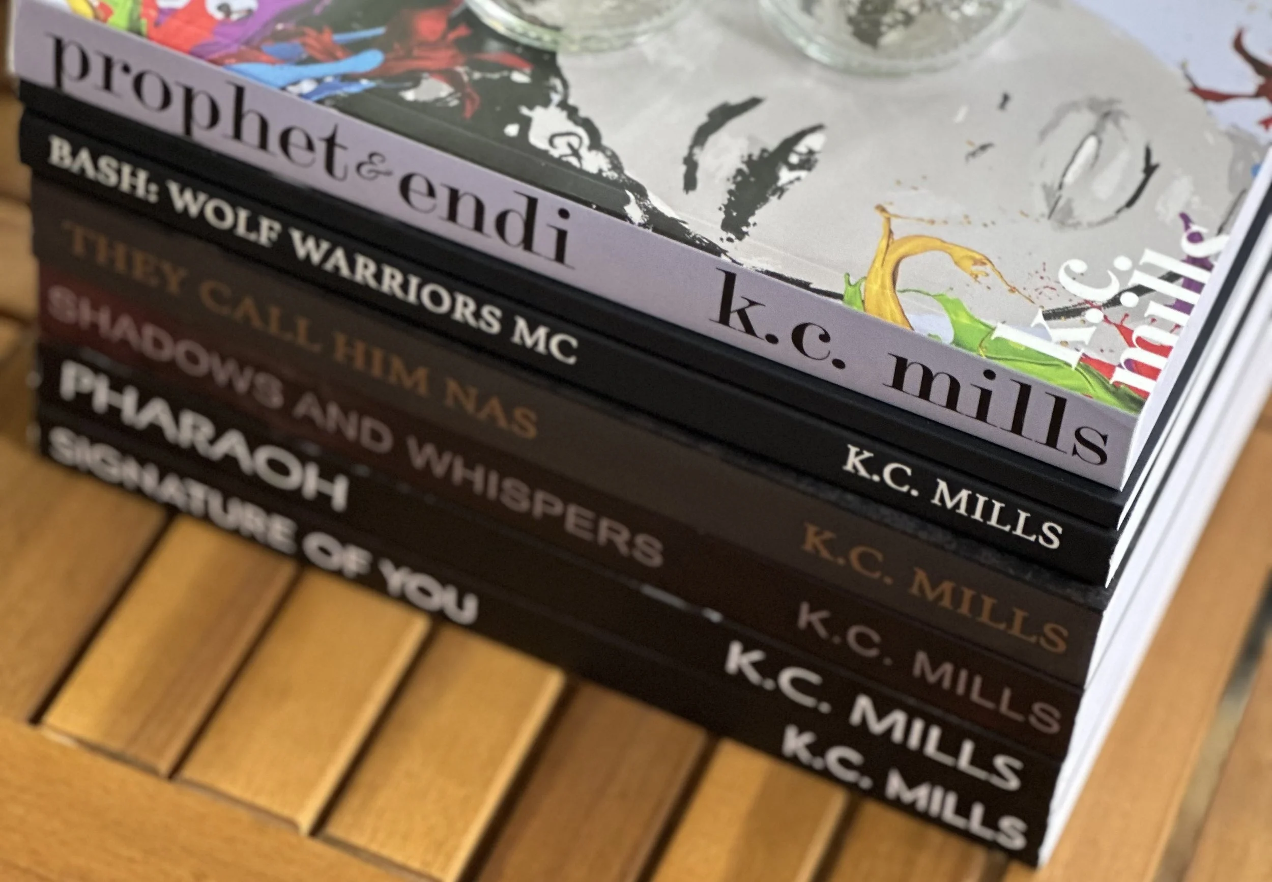Author K.C. MILLS
