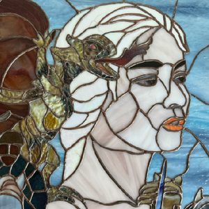 Broken Glass Loft, myth reimagined in stained glass and light