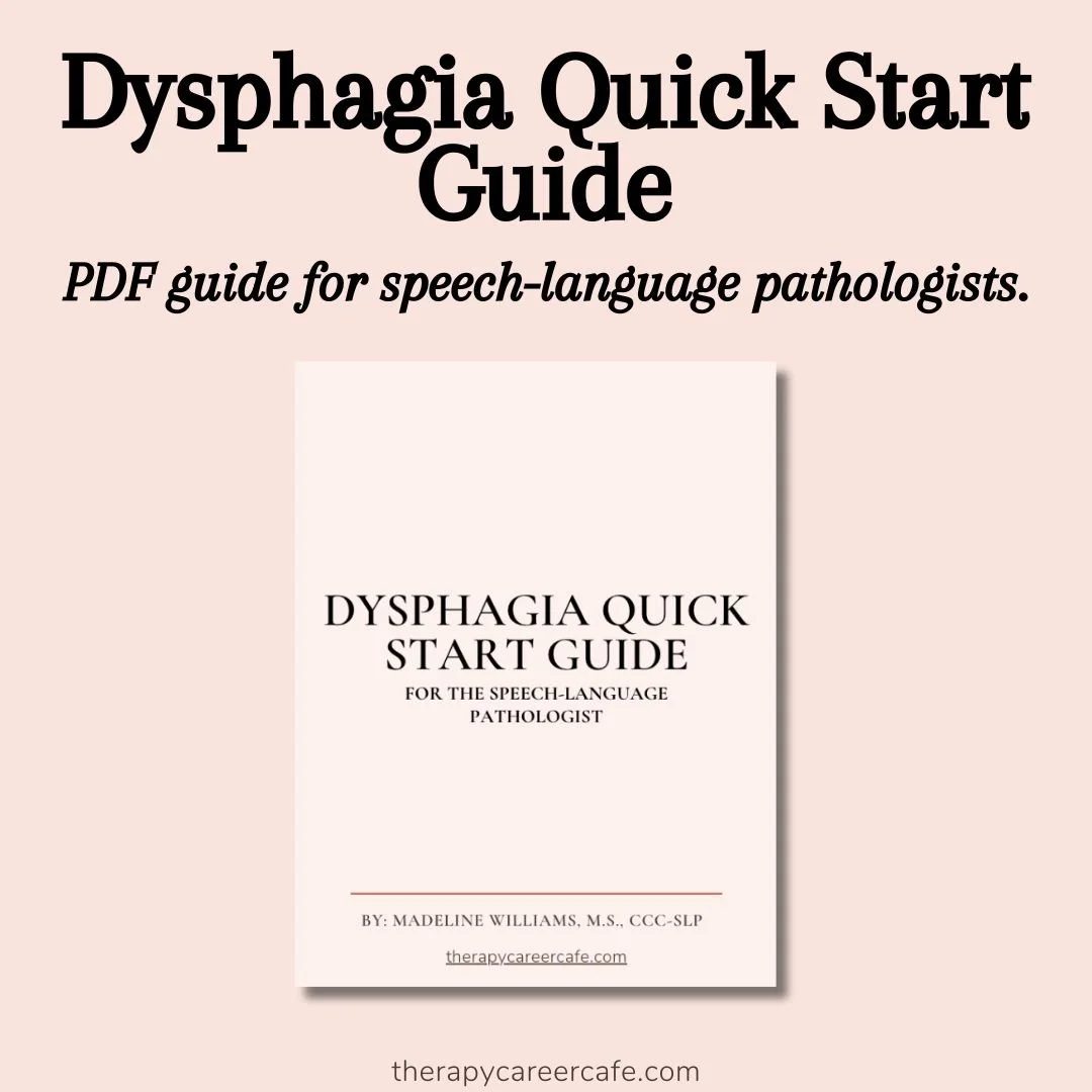 SLP Modified Barium Swallow Study Guide — Therapy Career Cafe