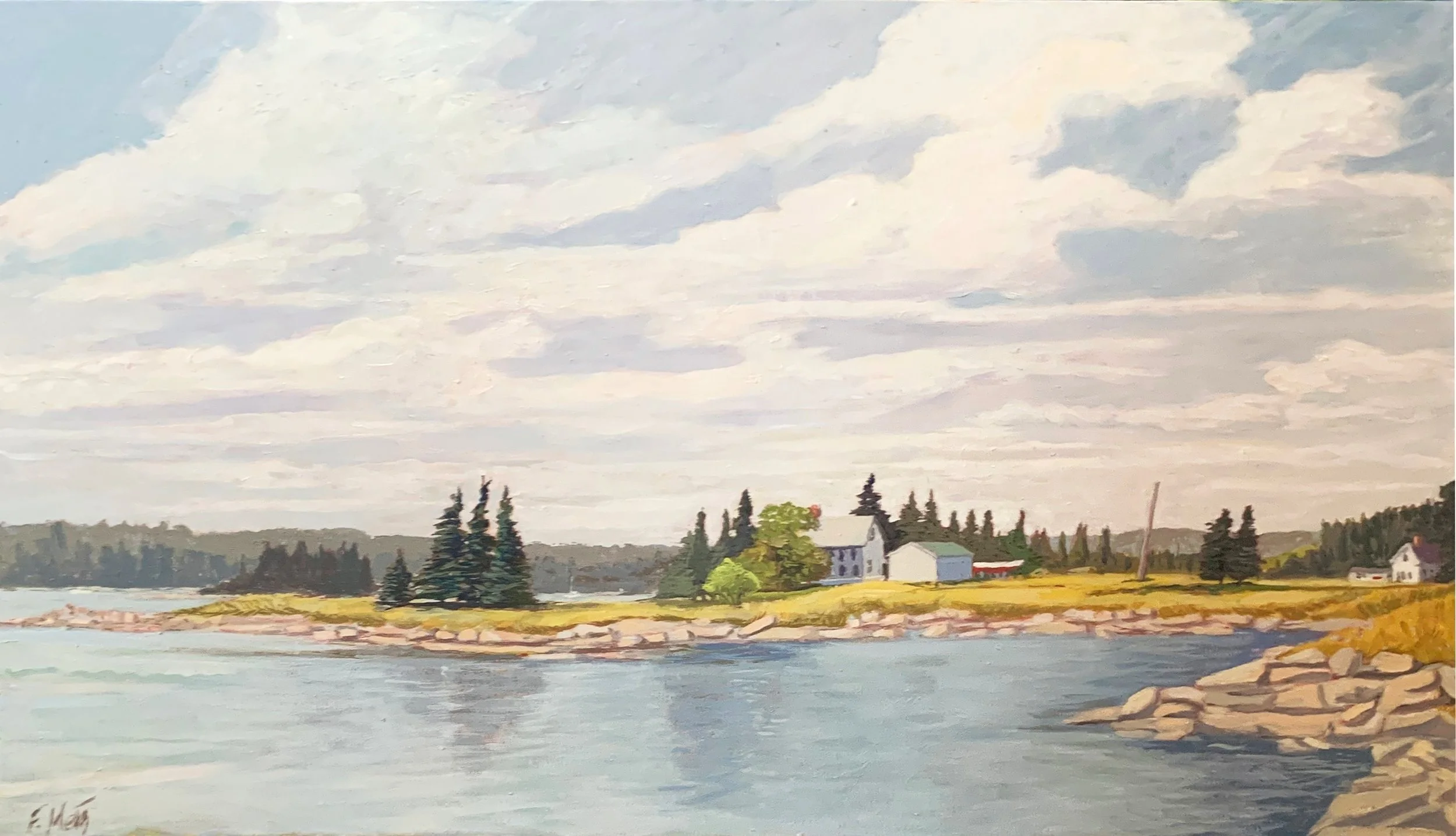 Frank Metz - Landscape Paintings Maine Connecticut — Frank Metz ...
