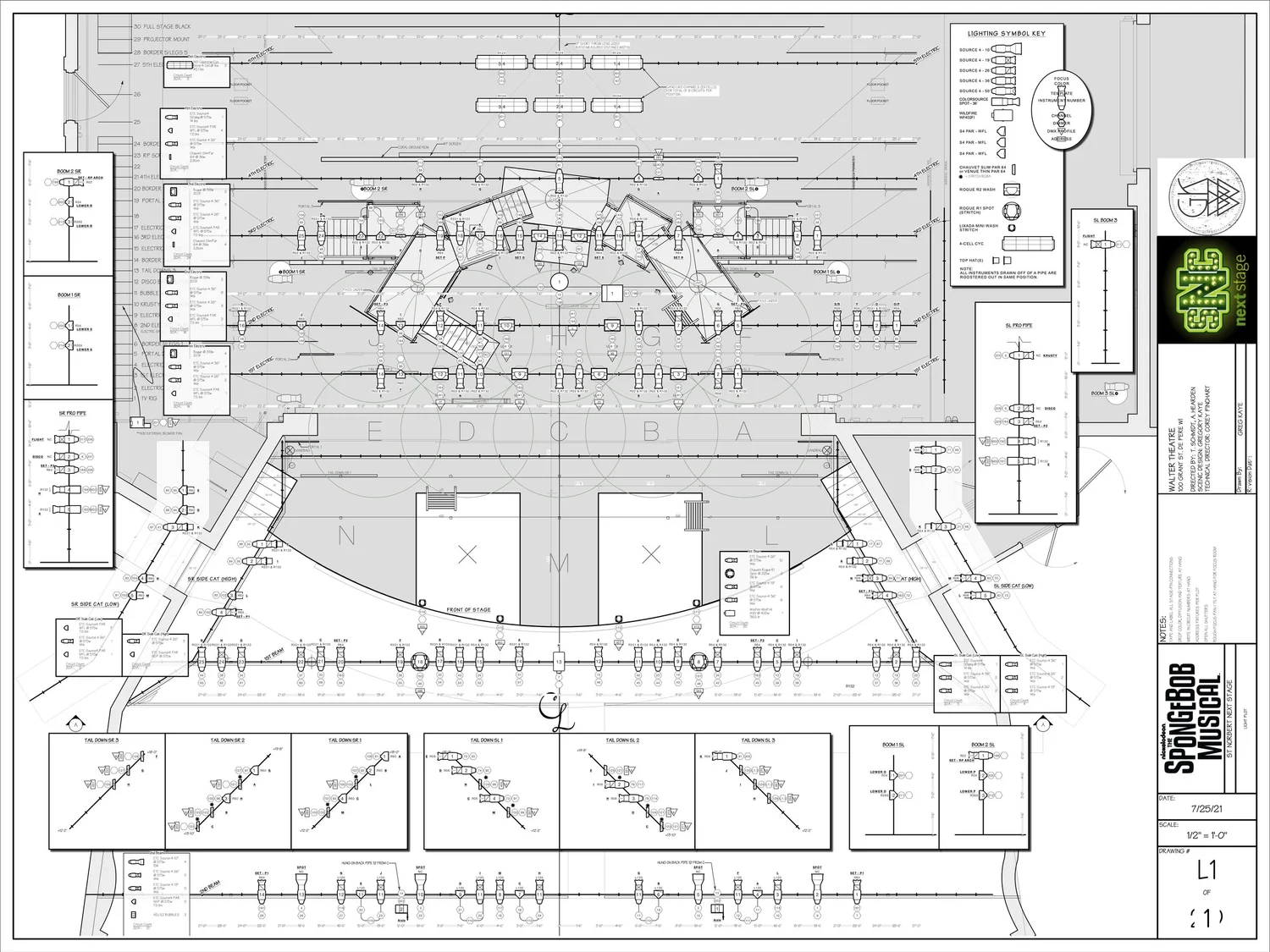 The Spongebob Musical — Greg Kaye Design