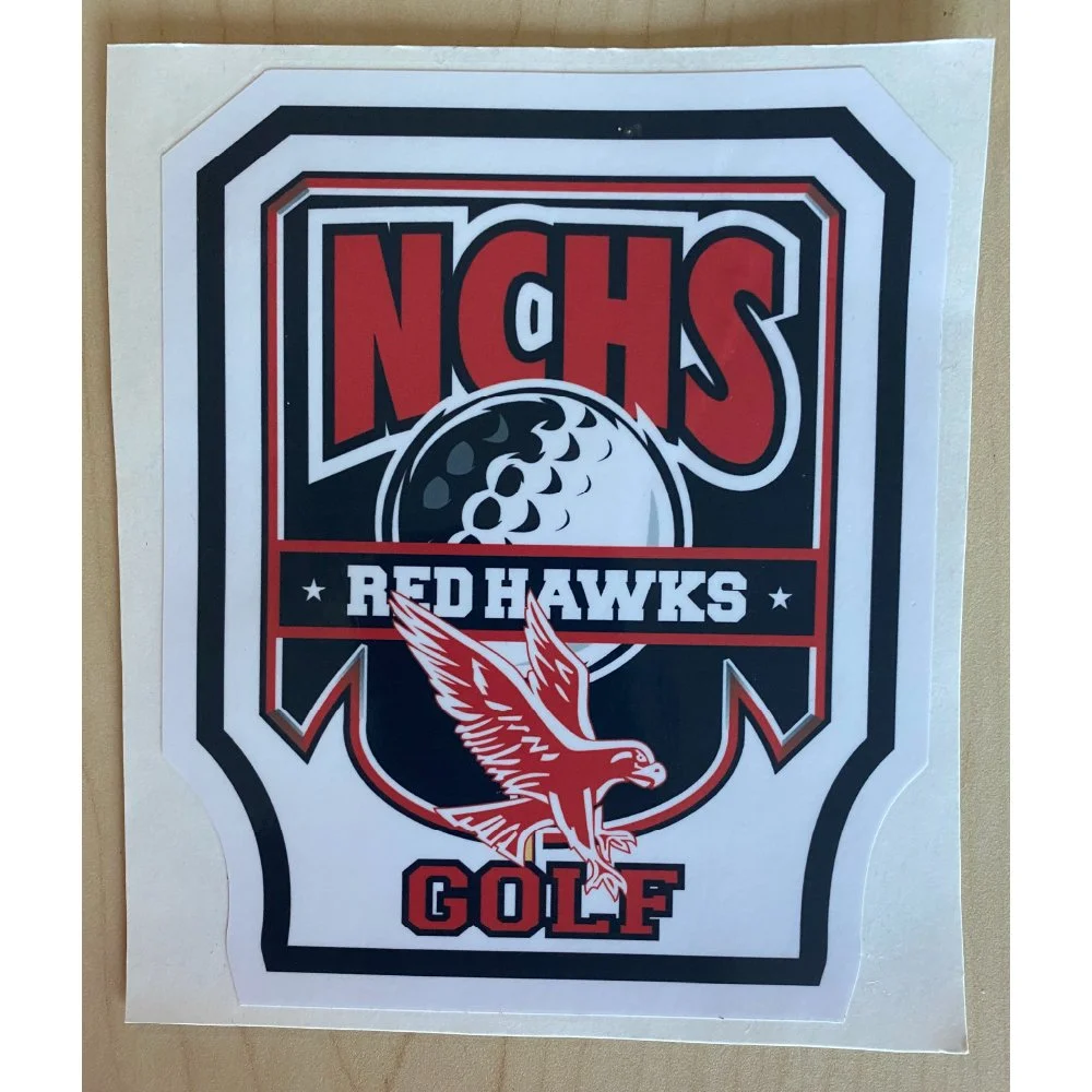 Redhawks Baseball Car Decal — NCHS Booster Club