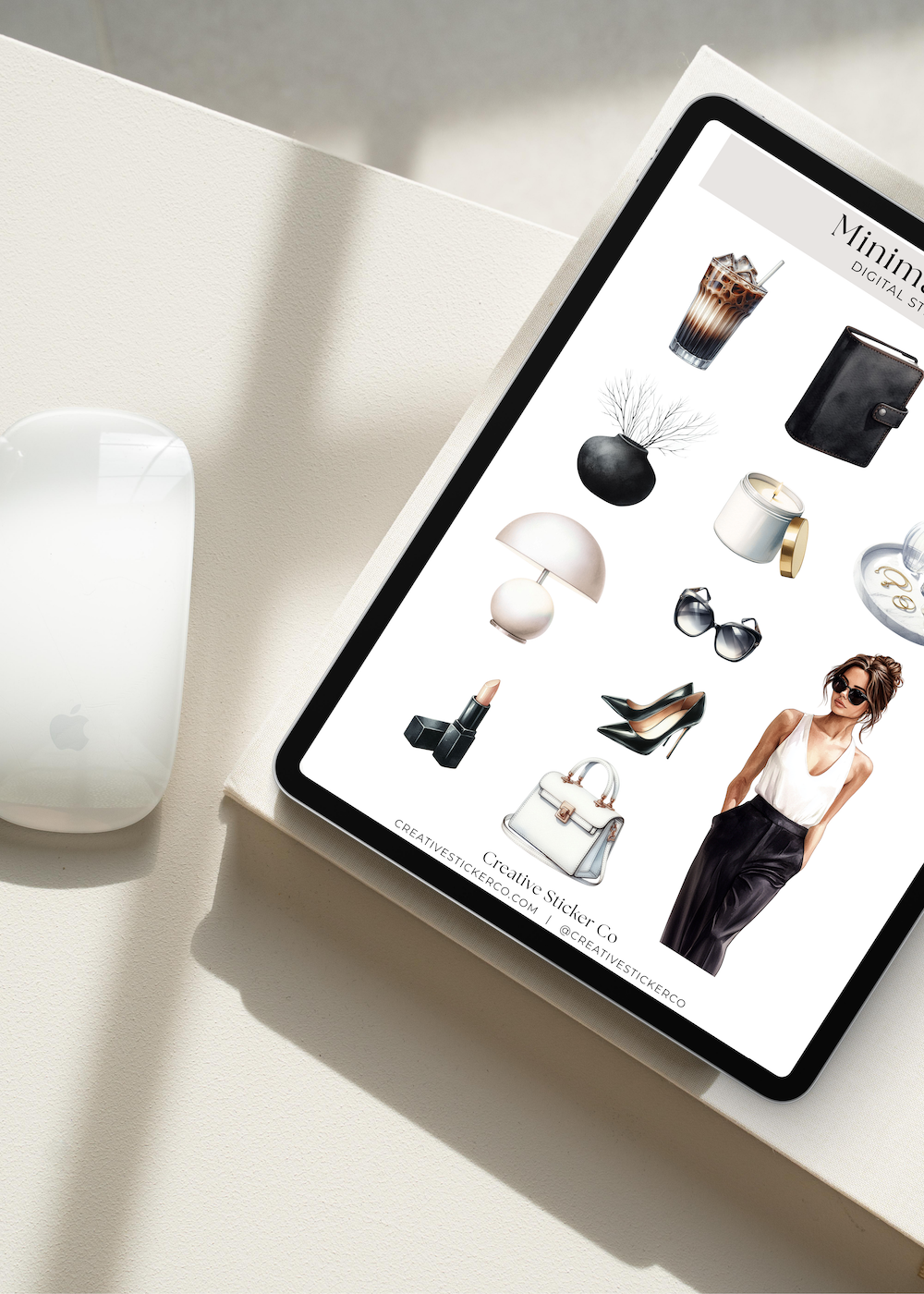 CREATIVE STICKER CO - Minimal, Functional Planner Stickers