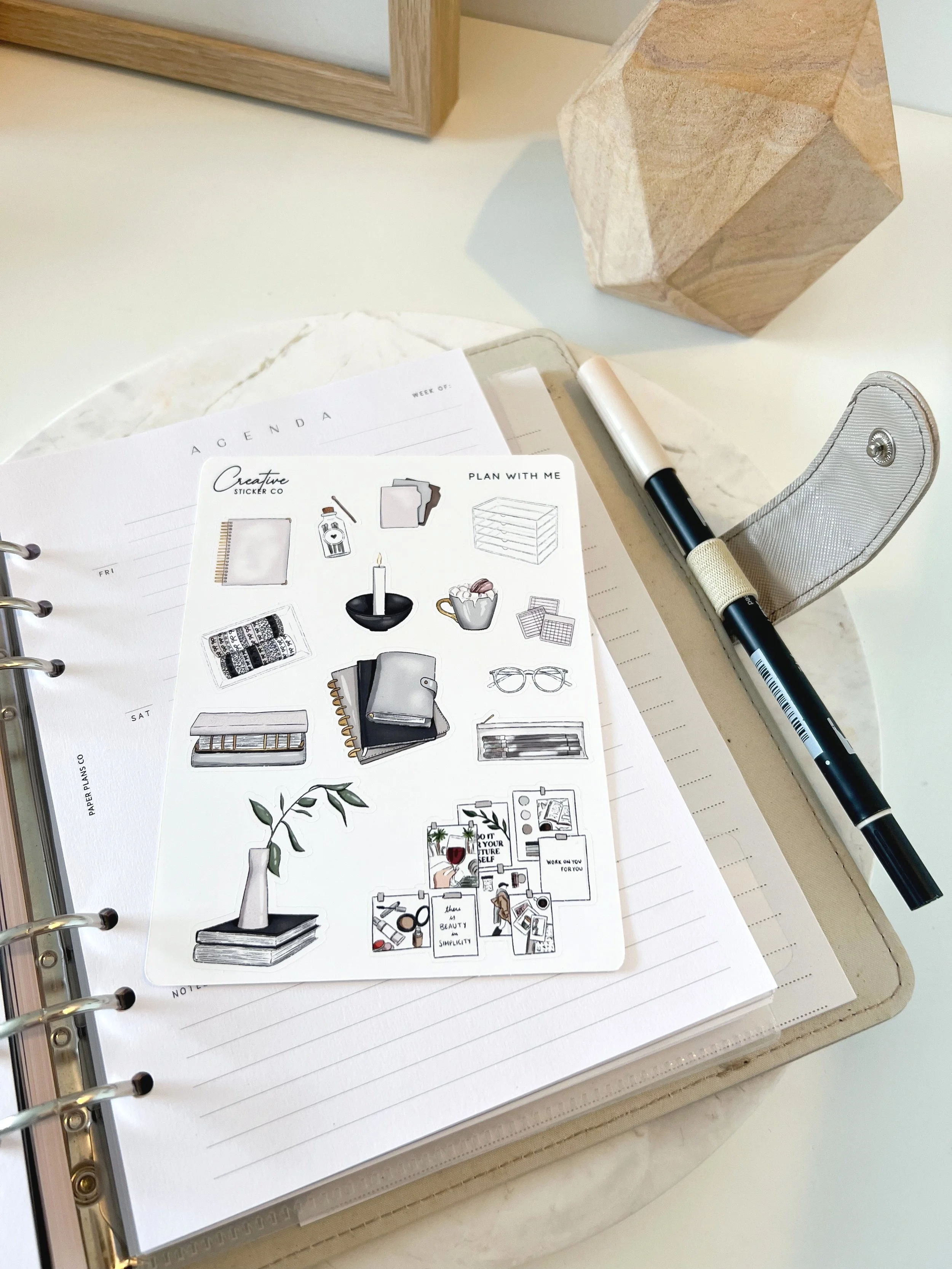 Creative Sticker Co - Minimal Planner Stickers & Stationery Shop