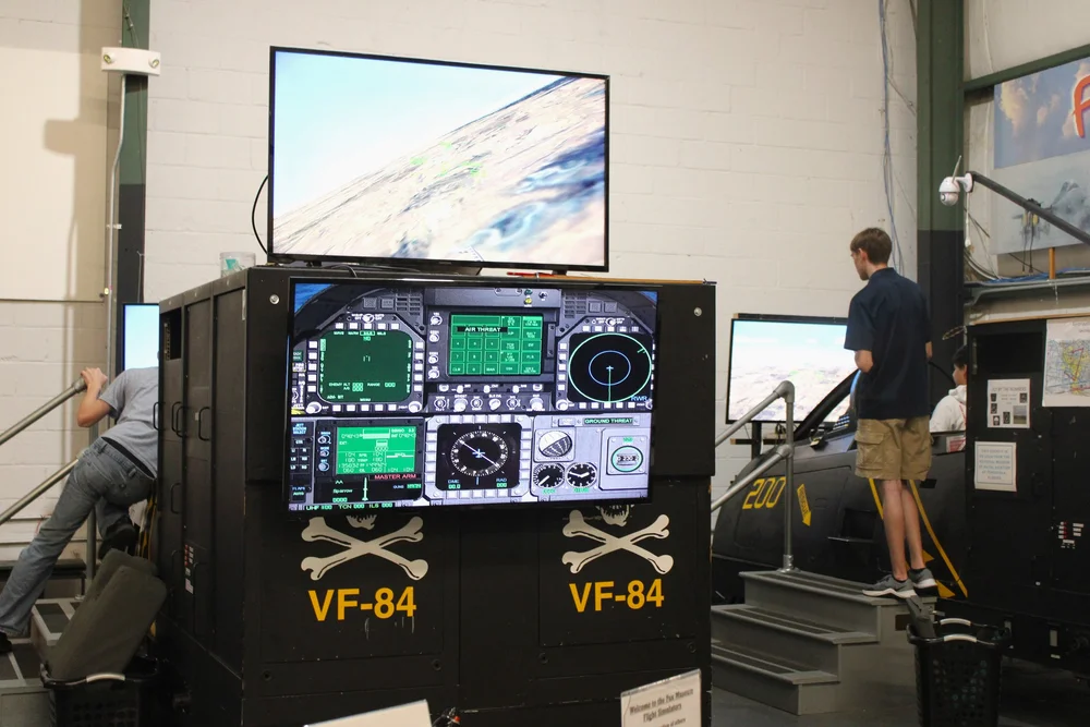 Aircraft Simulation and Training — Patuxent River Naval Air Museum