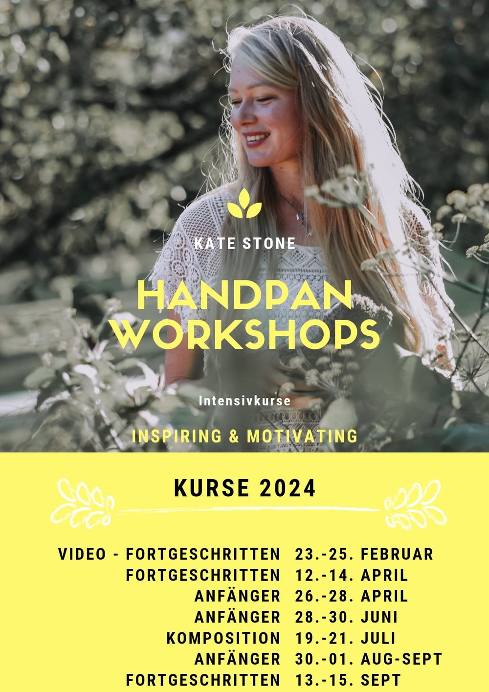 Handpan Workshop with Kate Stone — Kate Stone