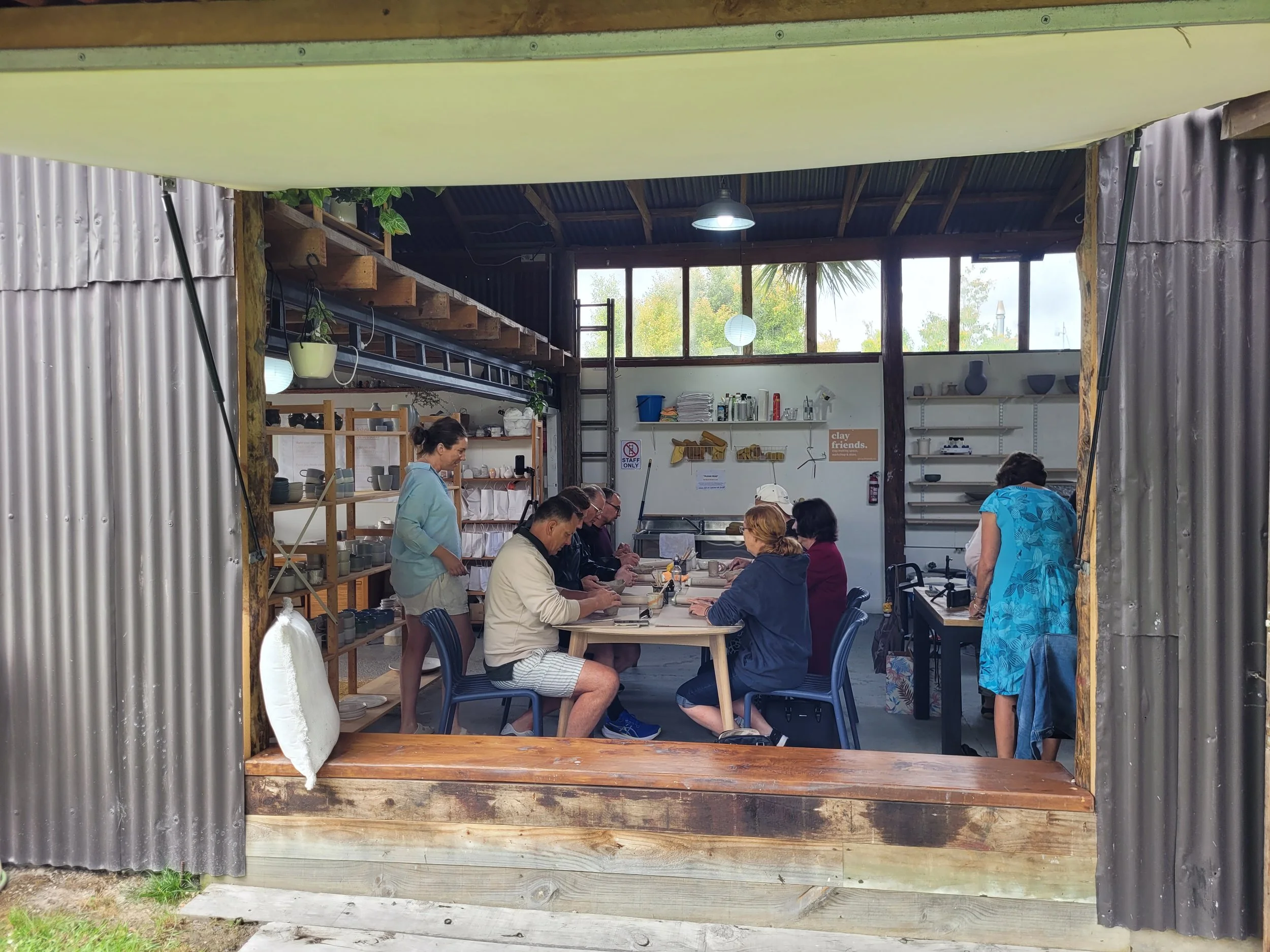 Pottery and Clay Workshops Matakana — clay friends.