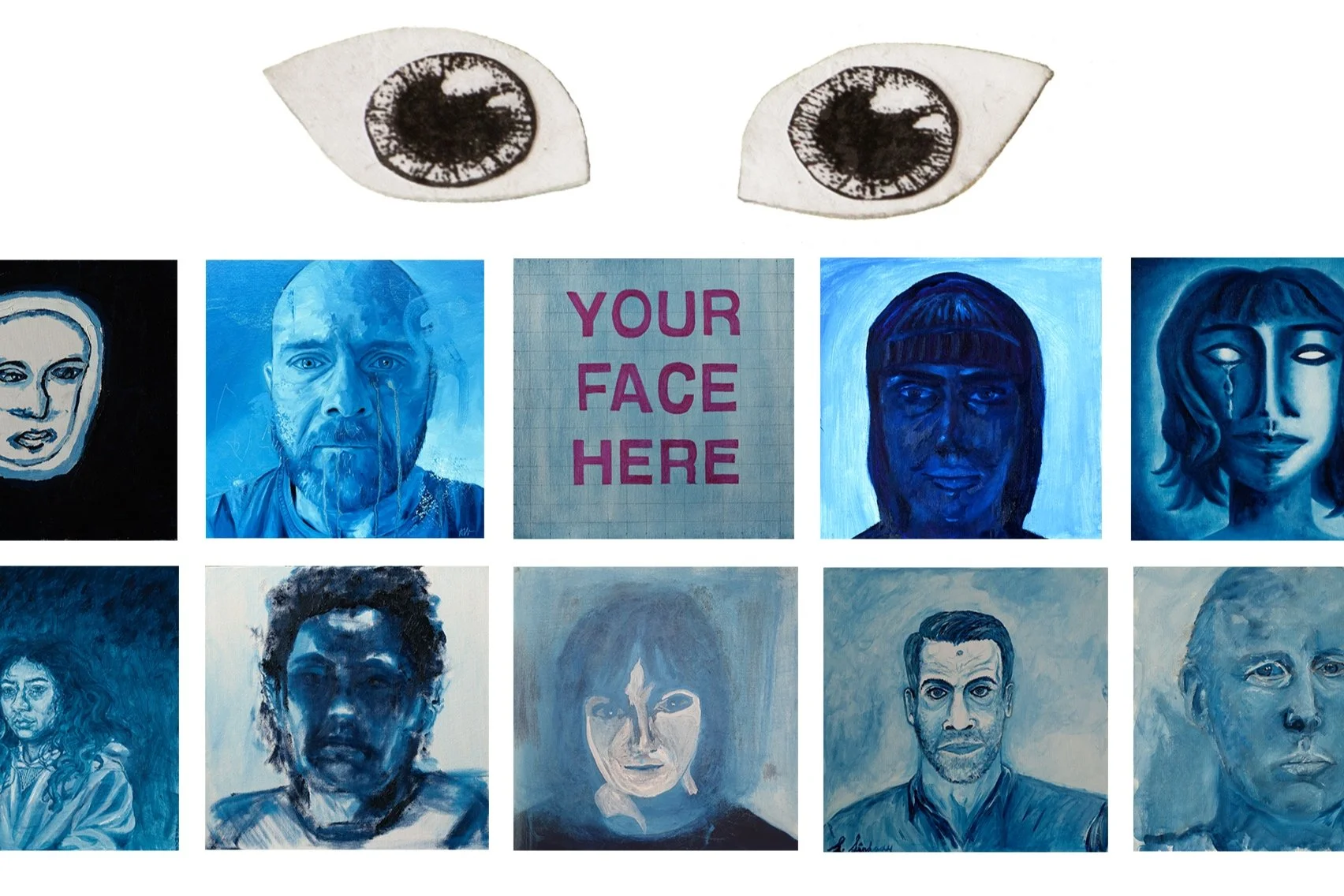 Creative Health Camden — We The Human: A Quiet Blue Wall