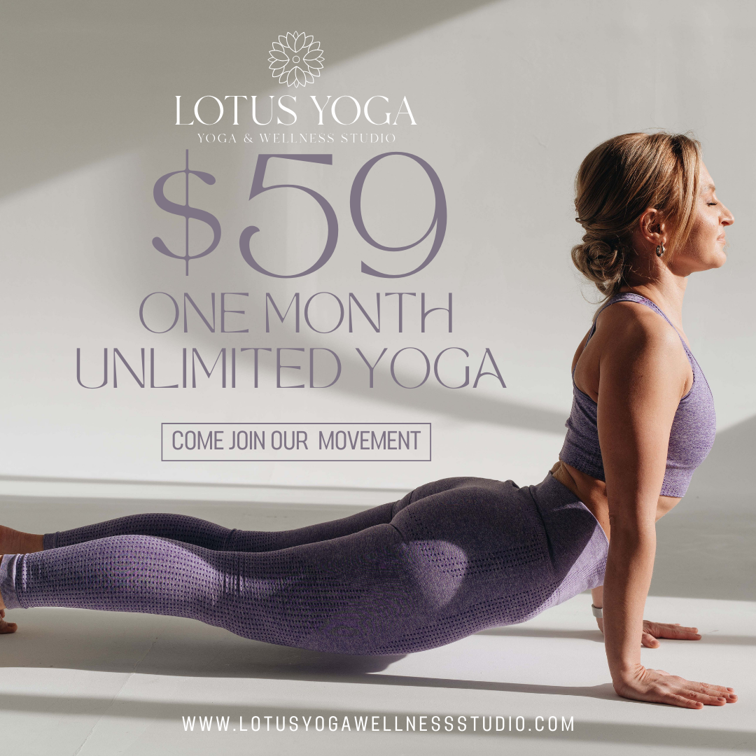 Pricing & Membership at Lotus Yoga — Lotus Yoga & Wellness Studio