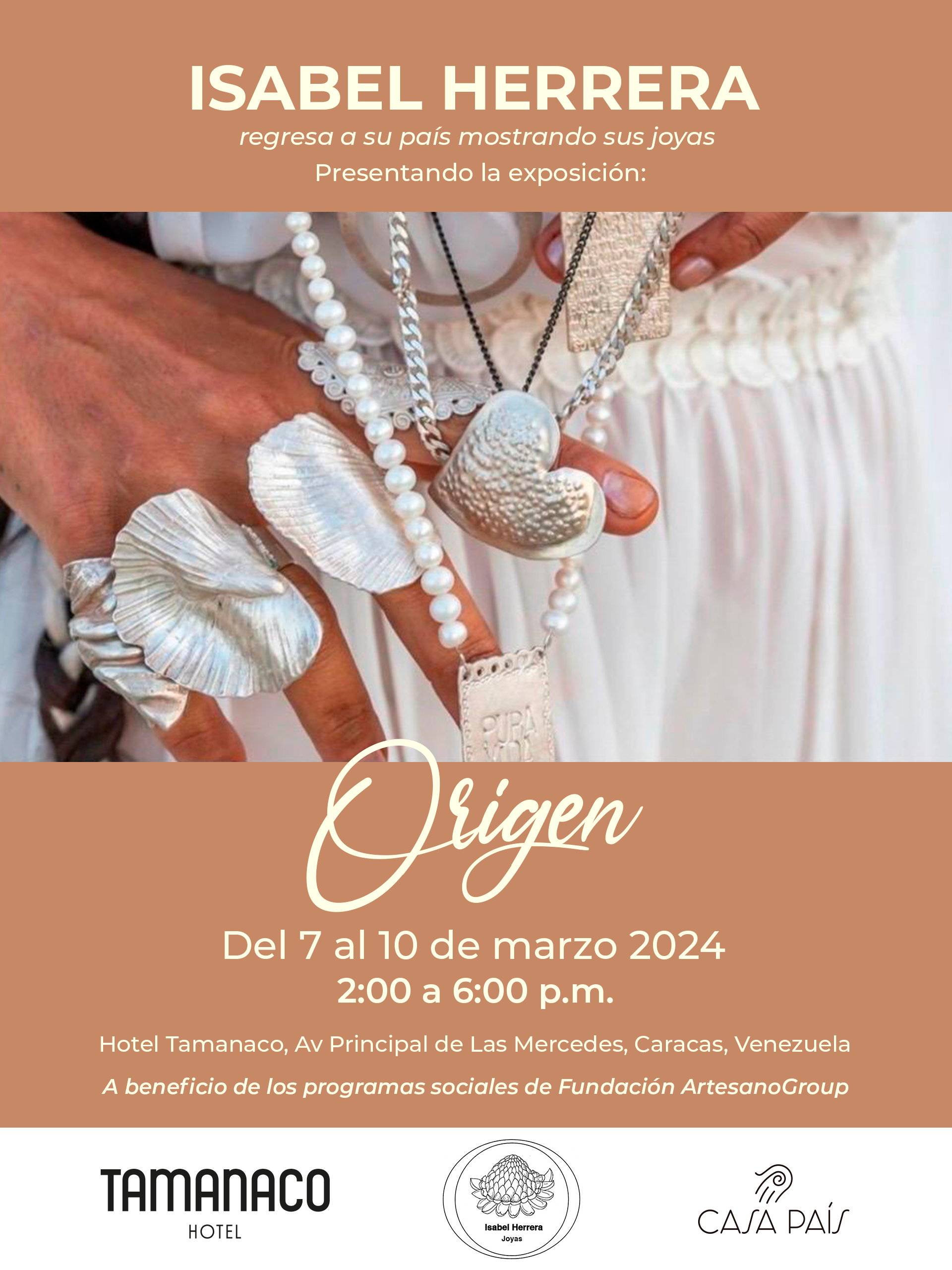 Isabel Herrera “ORIGEN” — Fundación ArtesanoGroup