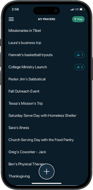 Prayer Sharing App for Churches & Ministries — Echo Prayer